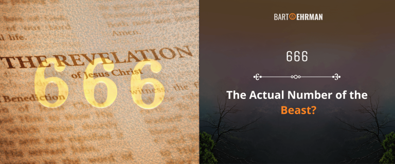 666: The Actual Number of the Beast?