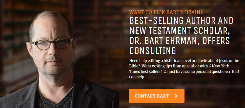 Consulting & Editing by New Testament Scholar, Dr. Bart Ehrman - Bart ...