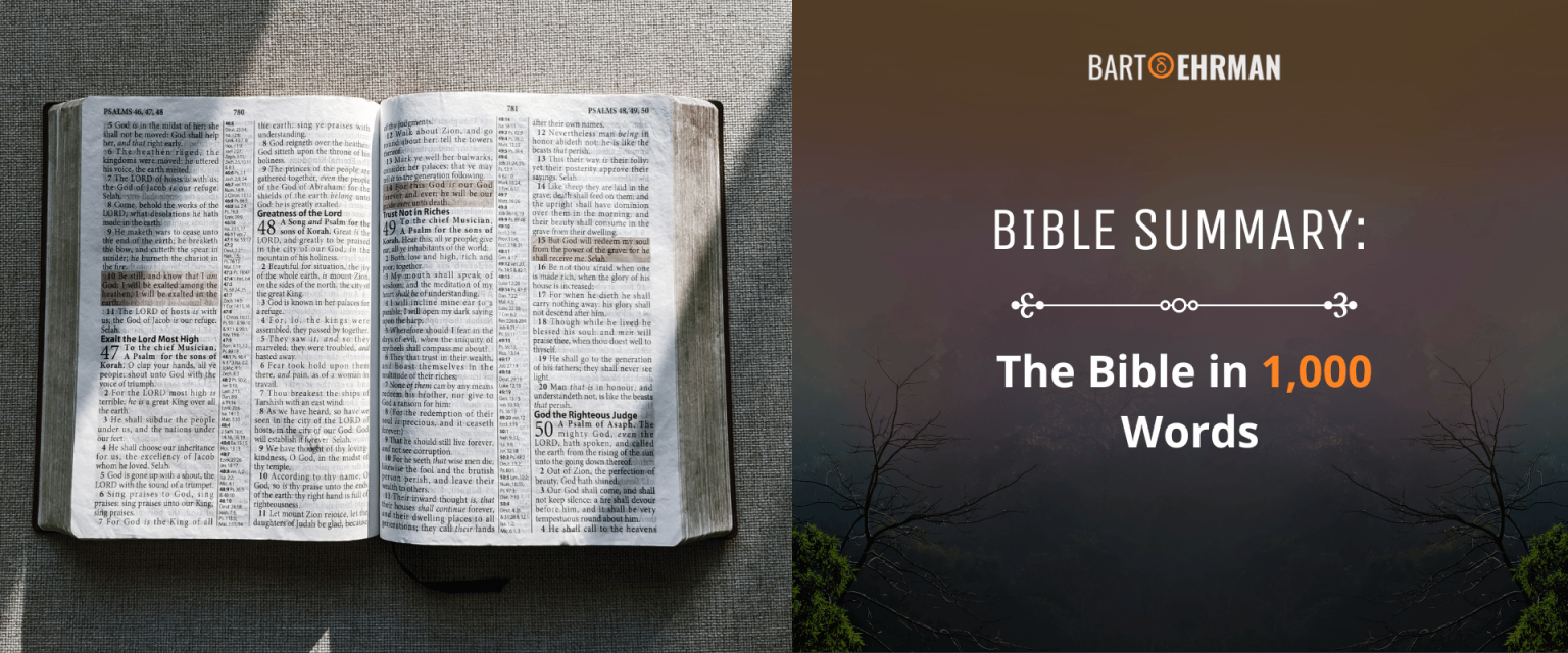 Bible Summary: The Bible in 1,000 Words
