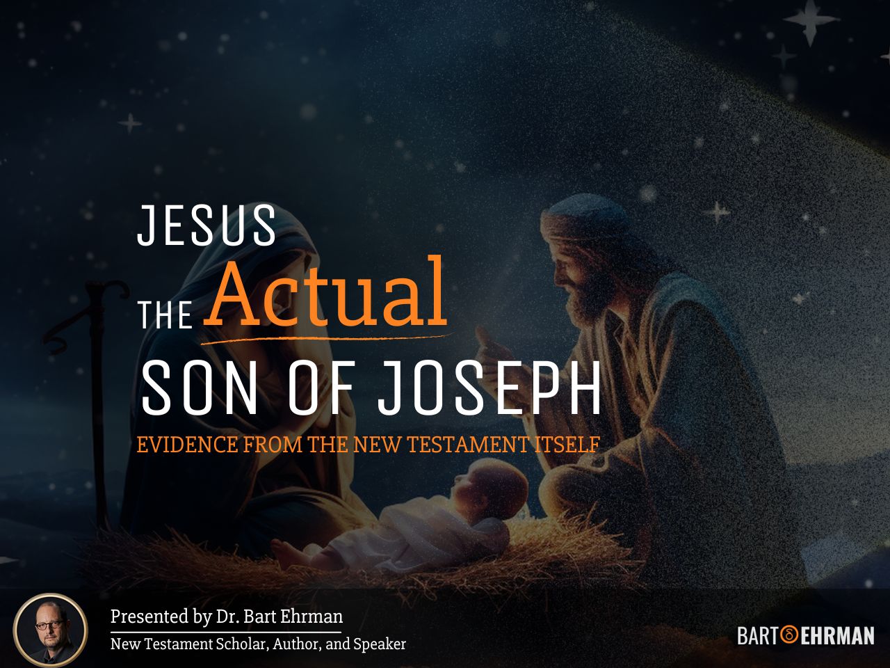 Online Courses by Dr. Bart Ehrman - 10% Off First Course!