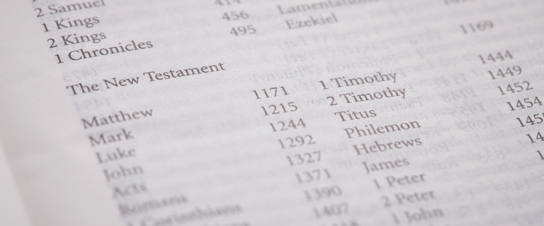Bible in Chronological Order (Every Book Ordered by Date Written)