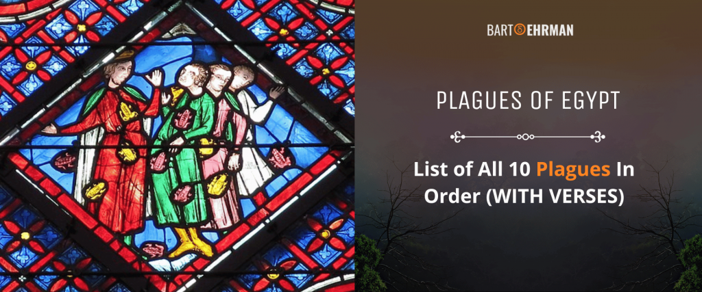 Plagues of Egypt: List of All 10 Plagues In Order (WITH VERSES)