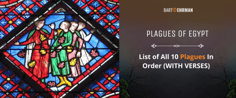 Plagues of Egypt: List of All 10 Plagues In Order (WITH VERSES)