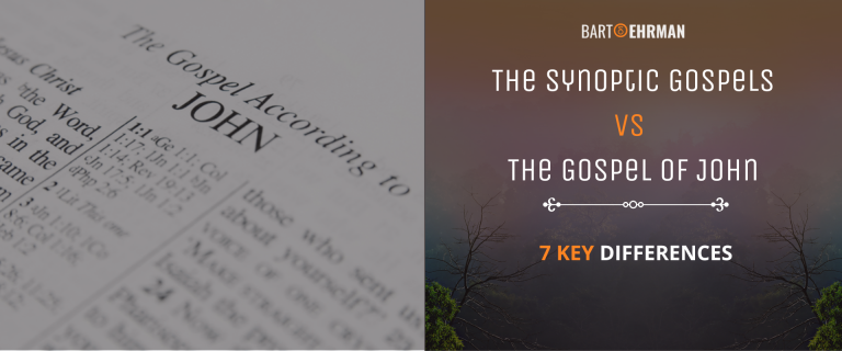 The Synoptic Gospels Compared to the Gospel of John